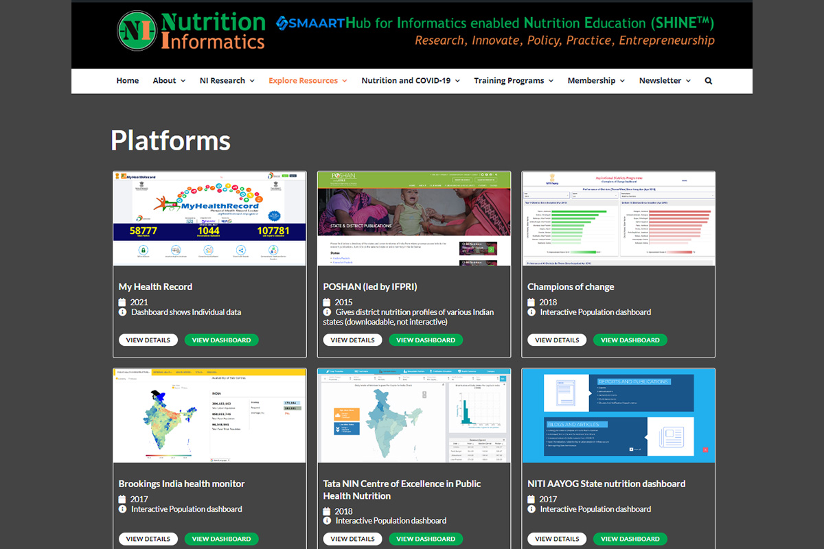 Nutrition Informatics – FHTS